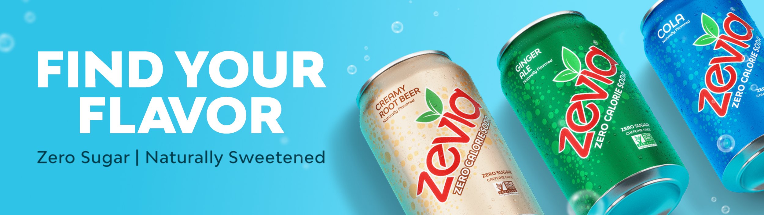 Zevia Soda – Collection Page